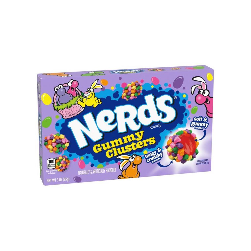 Nerds Easter Gummy Clusters 85G - mocca food