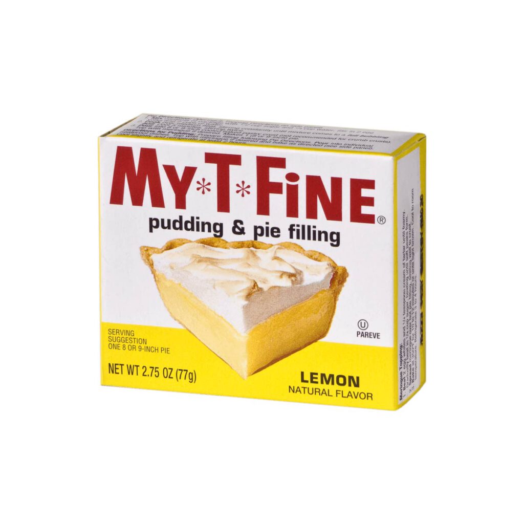 My T Fine Pudding & Pie Filling Lemon 78G - mocca food