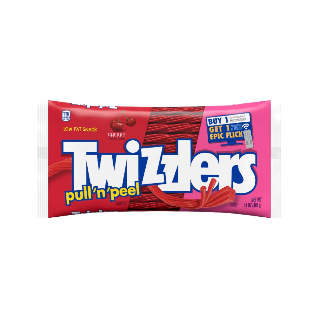 Twizzlers Pull-n-Peel Cherry 397G - mocca food