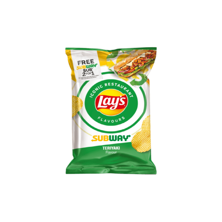 Lays Subway Teriyaki 150G - mocca food
