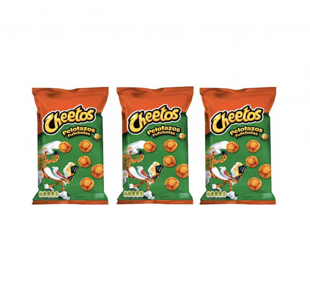 Cheetos Futebolas 3 X 130G - mocca food